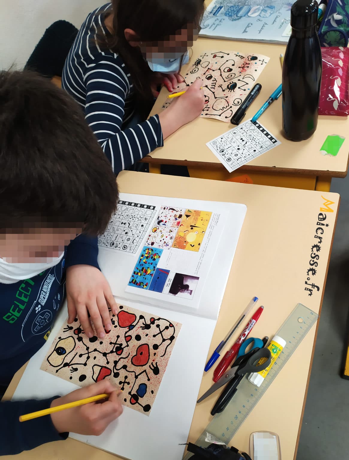 L'art visuel au cycle 3 sur un seul et même support