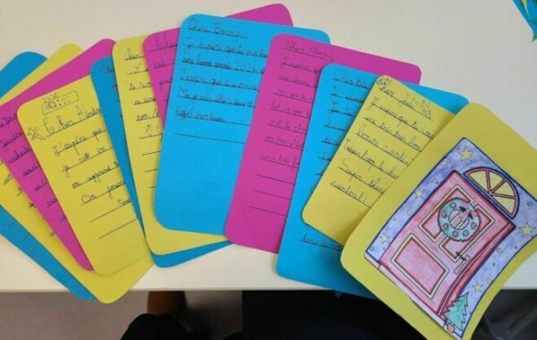 Production d'écrit : la carte de vœux en cycle 2 ! | Maicresse