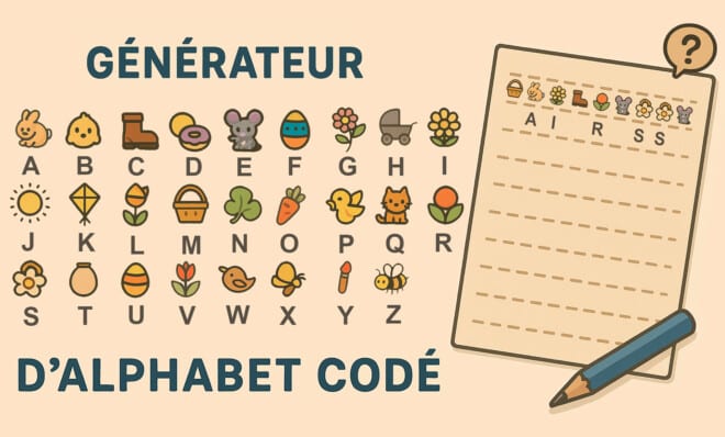 Personnaliser un alphabet codé pour sa classe | Maicresse